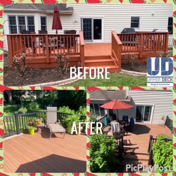 BEFORE AND AFTERS · Upperdeck Design & Construction